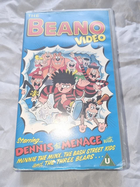 THE BEANO - Pal Video Vhs starring Dennis The Menace Cert. U £4.99 ...