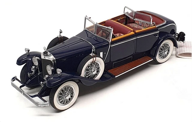 FRANKLIN MINT 1/24 Scale B11UL63 - 1926 Mercedes Benz Model K - Blue £ ...