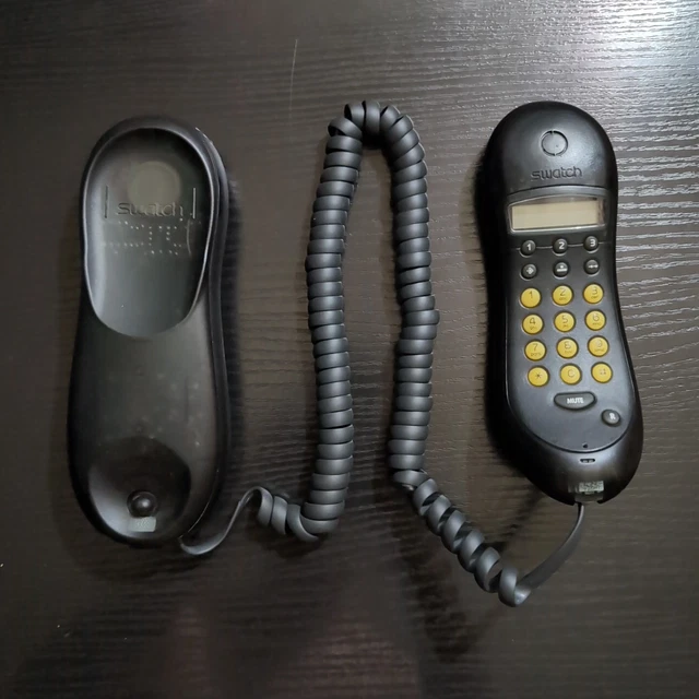 SWATCH TWINPHONE TWO1-XD Festnetz Telefon Vintage 1997 Sammlerstück RAR ...