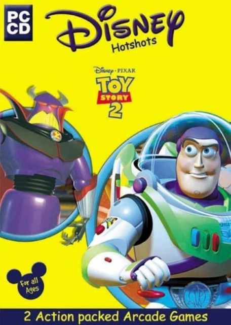 DISNEY HOTSHOTS TOY Story 2: Cone Chaos / Toy Shelf Showdown Windows 95 ...