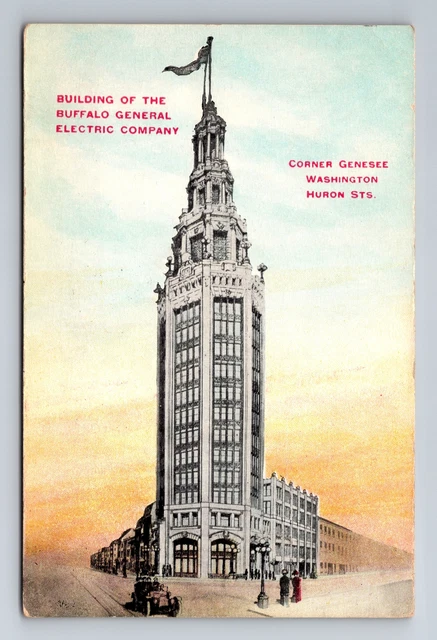 BUFFALO NY-NEW YORK, General Electric Company Building, Vintage c1913 ...