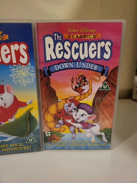 WALT DISNEY THE Rescuers VHS Bundle £4.00 - PicClick UK