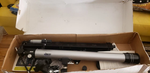 VINTAGE JASON MERCURY Astronomical Telescope Model 500-DSM 540x NICE ...