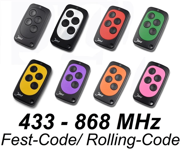 UNIVERSAL REMOTE CONTROL garage door opener 433 - 868 MHz fixed & rolling-code £22.95 - PicClick UK