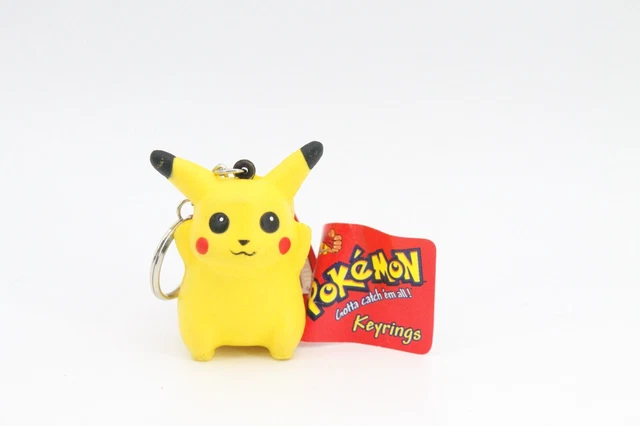 PORTACHIAVI POKEMON PIKACHU portachiavi squeezie figura 6 cm Nintendo ...