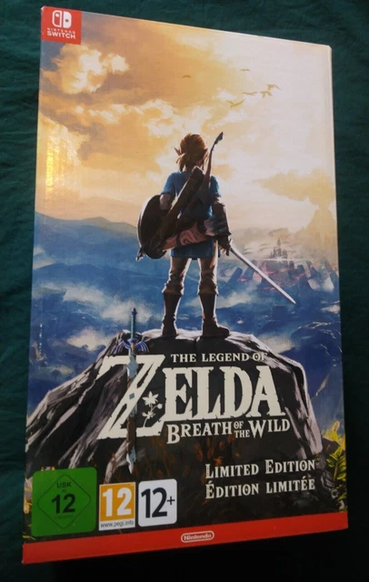 [SWITCH] ZELDA BREATH Of The Wild Limited Edition [NEUF] [PAL FR ...