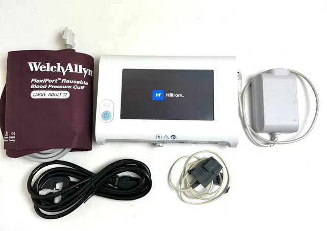 WELCH ALLYN CONNEX COLOUR VITAL SIGNS TOUCHSCREEN MONITOR NONIN SpO2 ...
