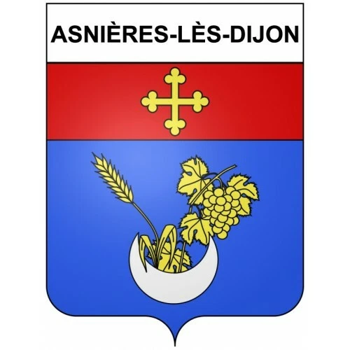 ASNIÈRES-LÈS-DIJON 21 VILLE Stickers blason autocollant adhésif EUR 6,99 - PicClick FR