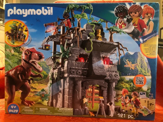 PLAYMOBIL NEUF et scellée 9429 campement avec tyrannosaure EUR 119,90 ...