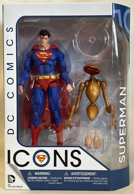FIGURINE ARTICULÉE SUPERMAN DC Icons avec robot Kelex 10 - neuve ...