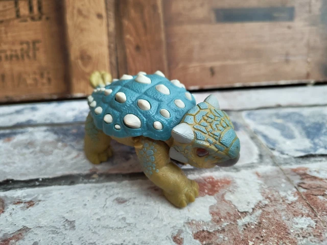 JURASSIC WORLD CAMP Cretaceous Ankylosaurus Baby Bumpy Action Figure £ ...
