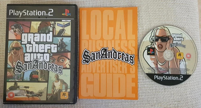 GTA GRAND THEFT Auto : San Andreas ~ PlayStation 2 PS2 PAL Game £7.95 ...