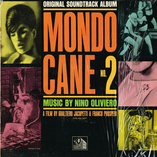 MONDO CANE #2 nino oliviero U.S. 20TH CENTURY LP_orig 1964 ORIGINAL ...