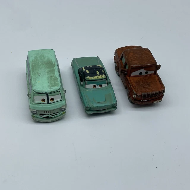 DISNEY PIXAR CARS: Rust-Eze Dusty And Fred DIECAST 1:55 Lot Of 3 $49.95 ...
