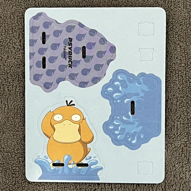 PSYDUCK COLES POKEMON Builders 2024 Promotion Collection Card Figure ...
