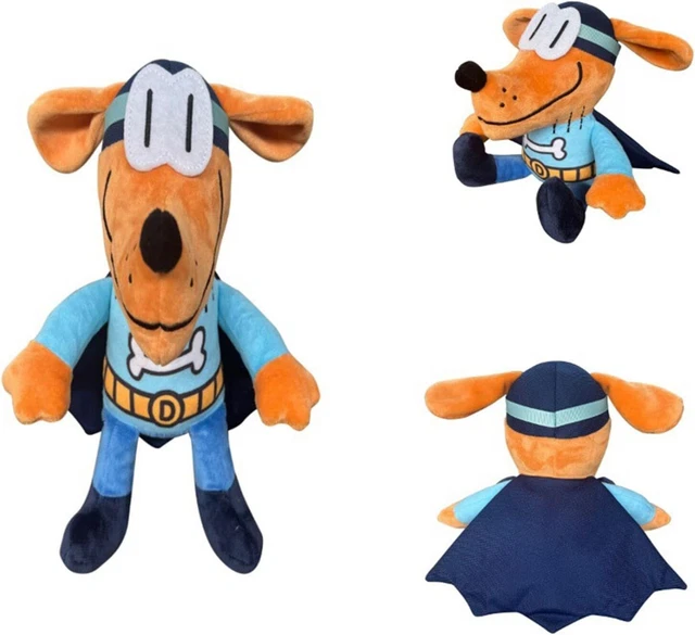 DOGMAN PLUSH TOY -25cm Dog-Man Series Plushies,Cuddly Detective Dog ...
