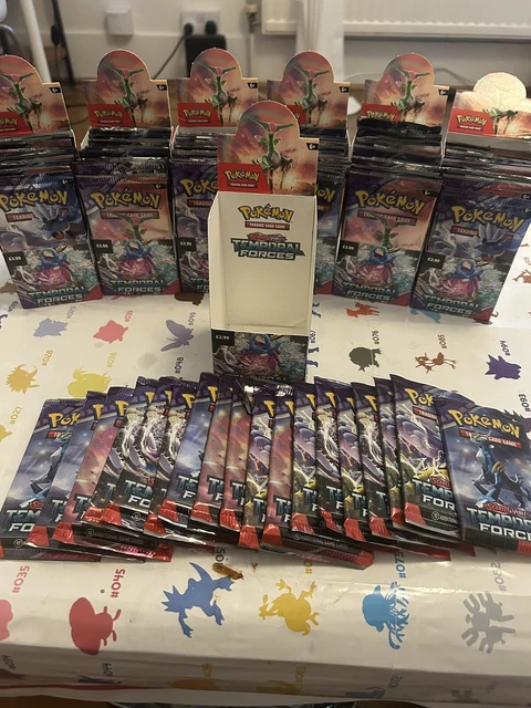 POKEMON TCG TEMPORAL Forces 126xPacks OPENED / Holos/Reverse Holos/ + 7 ...