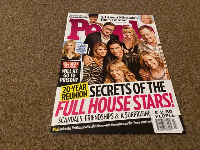 PEOPLE MAGAZINE 18/1/2016 Madonna. Natalie Cole. Chelsea Handler. Amy ...