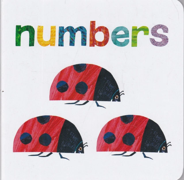 NUMBERS, THE VERY Hungry Caterpillar First Learning Board Book, New EUR ...