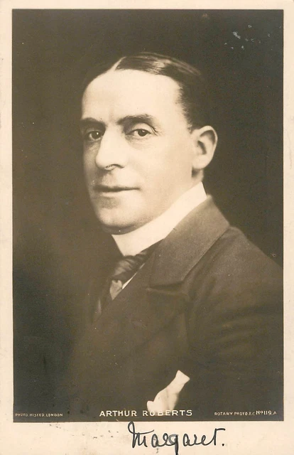ARTHUR ROBERTS - Stage Actor Musical Theatre - Postcard 1903 EUR 3,92 ... ARTHUR ROBERTS - Stage Actor Musical Theatre - Postcard 1903 EUR 3,92 ...