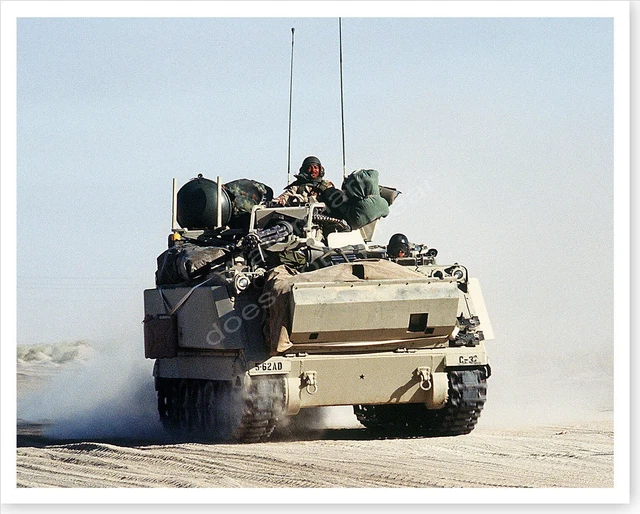 M-163 VULCAN 20MM Anti-Aircraft Gun System Operation Desert Shield 8x10 ...