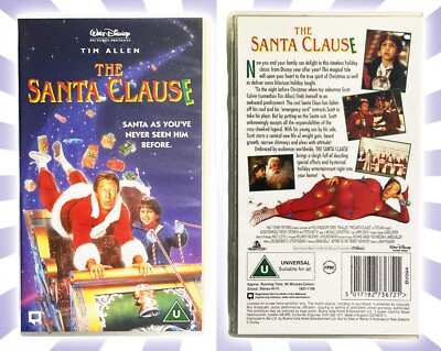 VHS VIDEO DISNEY'S The Santa Clause Special Edition Tim Allen ...
