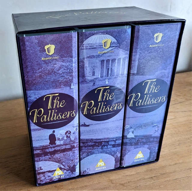 VHS COMPLETE BOX set of The Pallisers 1974 Classic BBC drama series £5. ...