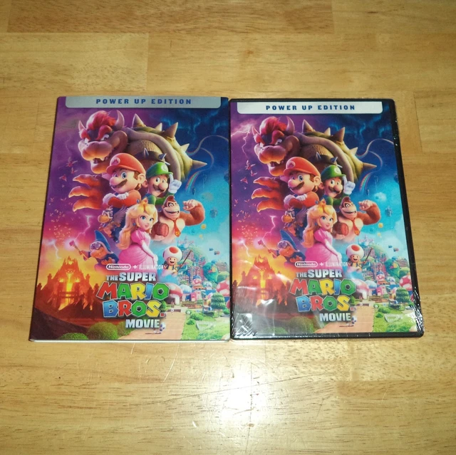 THE SUPER MARIO Bros. Movie Power Up Edition (2023) DVD Slip Cover NEW ...