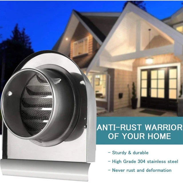 FOR WALL MOUNTED Vent Hood with Enhanced Airflow Waterproof and Anti ...