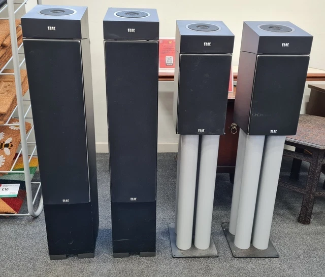 ELAC FLOOR STANDING Speakers - CS E35 £79.00 - PicClick UK