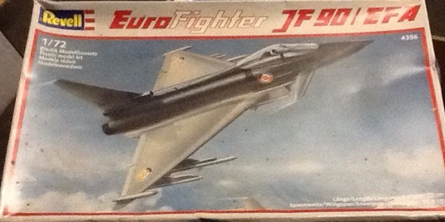 REVELL EUROFIGHTER JF 90 /EFA 1/72 rare, kit neuf, boite usagée EUR 13 ...