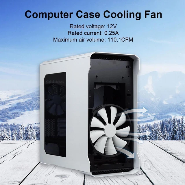 UFB BEARINGS 3 Pin PC Computer Case Cooling Fan Quiet Silent Cooler ... UFB BEARINGS 3 Pin PC Computer Case Cooling Fan Quiet Silent Cooler ...