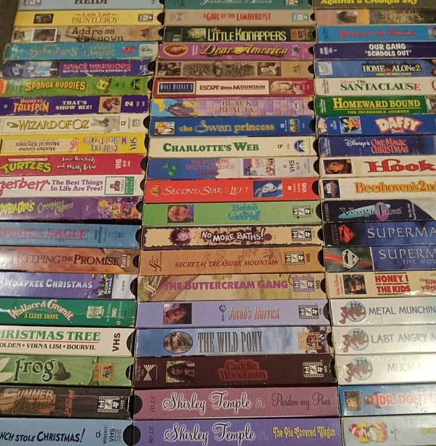 DISNEY PIXAR VHS Kids & Family Movies Animated **You Pick** £36.13 ...
