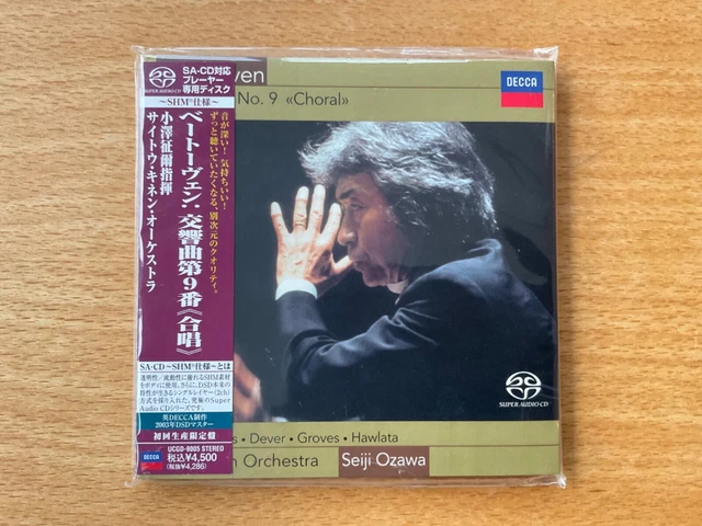 SHM SACD BEETHOVEN Symphony No. 9 'Choral' Ozawa Saito KinenO UCGD-9005 neuw. nm EUR 59,99 ...