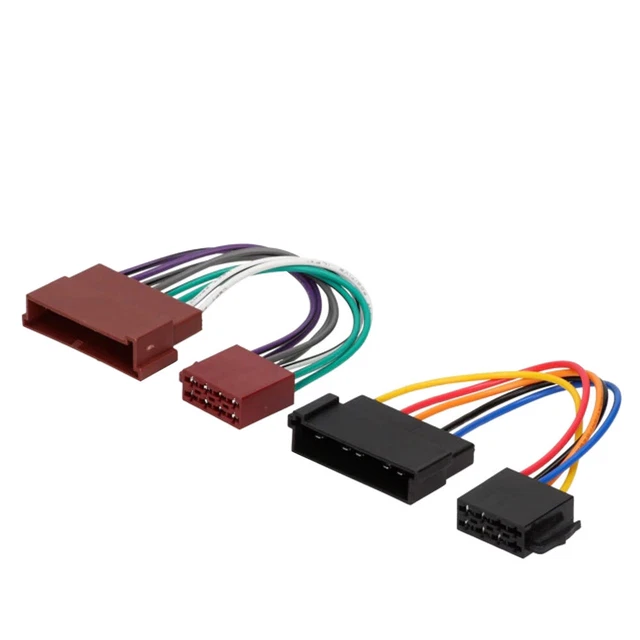 ADAPTER FORD TO Iso for Connect A Head Unit Standard Iso On Pins Ford £ ...