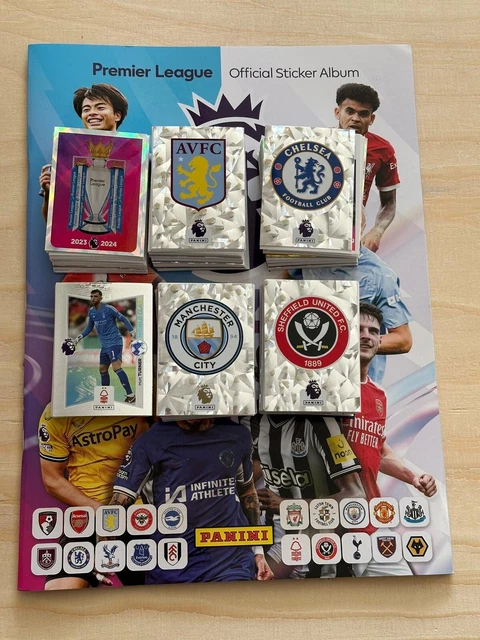 PANINI PREMIER LEAGUE 2024 Full Set Of All 636 Stickers + Empty Album £99.99 - PicClick UK