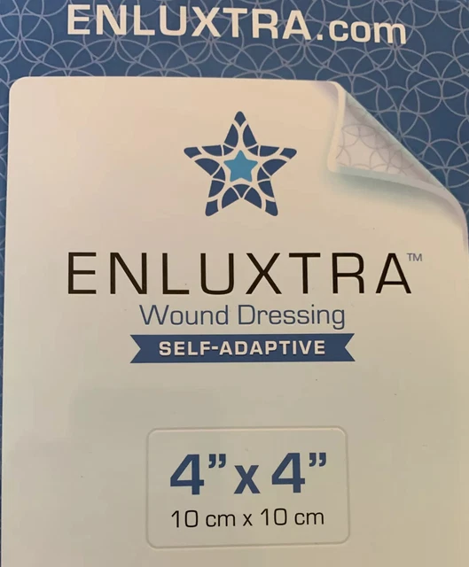 WOUND DRESSING - SINGLE Individually Wrapped Enluxtra 4”x4” Self ...