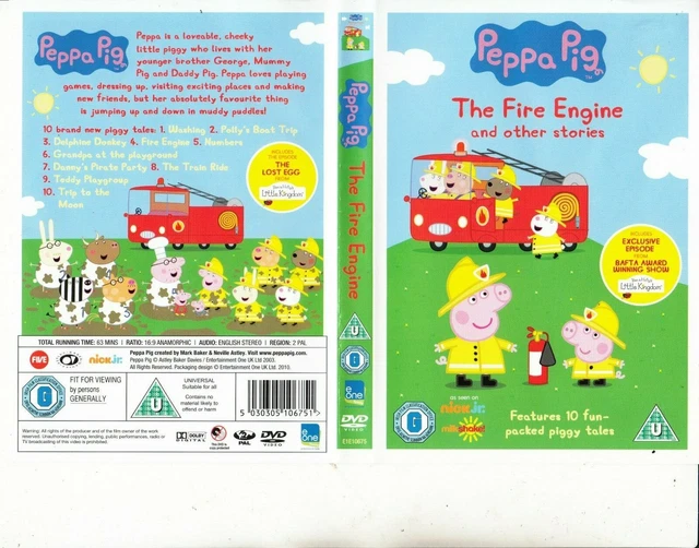 PEPPA PIG-THE FIRE Engine-And Other Stories-[10 Episodes]-Animated PP ...