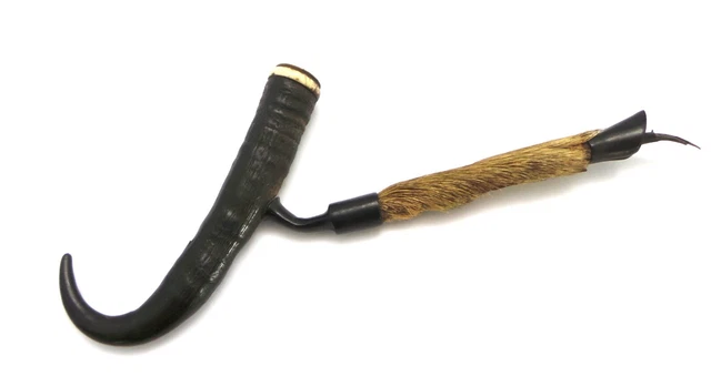 RARE 19TH CENTURY CHAMOIS GOAT - HOOF & HORN SMOKING PIPE EUR 46,78 ...