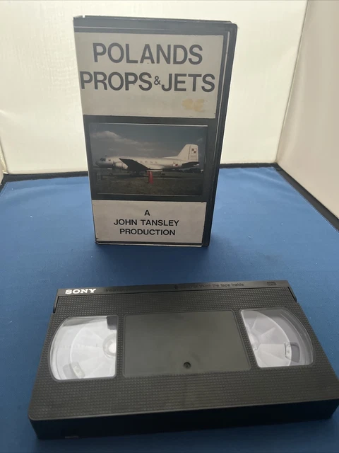 POLANDS PROPS AND Jets VHS Video John Tansley £29.99 - PicClick UK