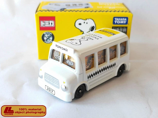 ANIME SNOOPY MUSEUM Tokyo 1st Anniversary Bus Tomy Dream Tomica Takara ...