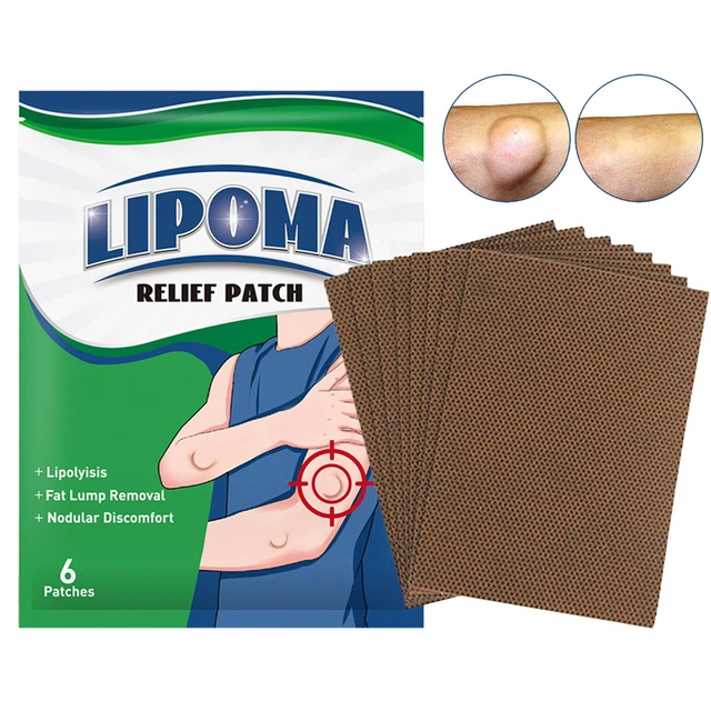 6 PCS LIPOMA Removal Patch Herbal Organic Lipolysis Fat Lump Relief ...