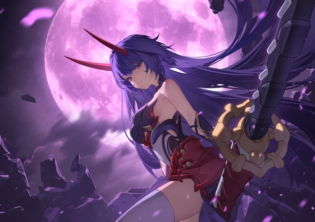 ANIME GIRLS EGO_TDC48 raiden mei honkai impact 3rd CCG Gaming Mat Desk ...