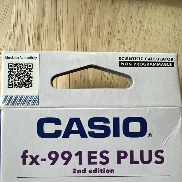 CASIO FX-991ES PLUS-2ND Edition Scientific Calculator Trigonometrical ...