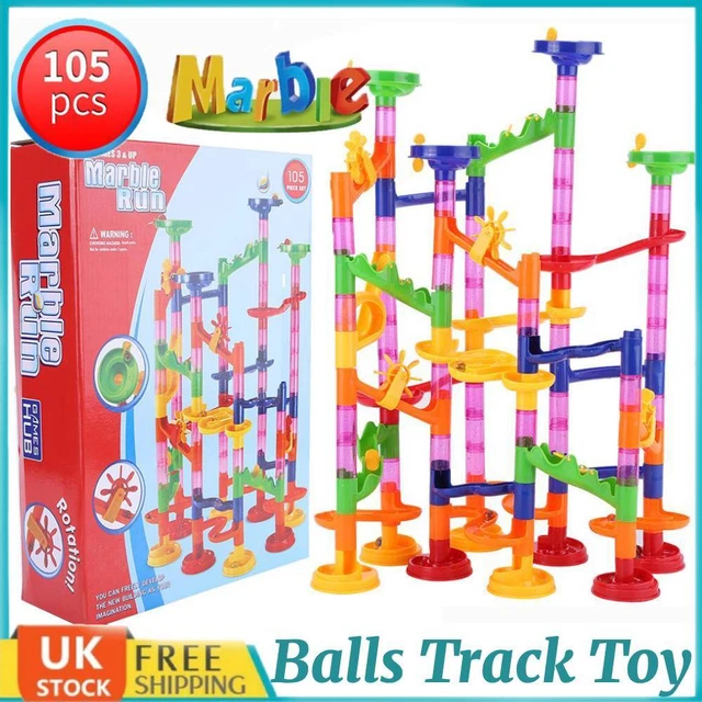 MARBLE RUN RACE Game Construction Building Blocks Toy STEM Educational ...