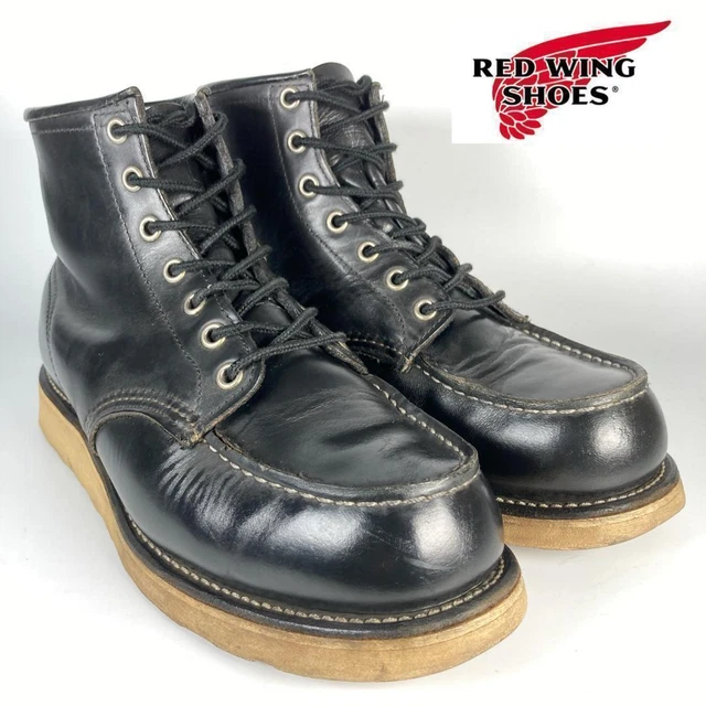RED WING BOOTS 8179 Irish Setter US:8E Leather Black 023781d £232.64 ...