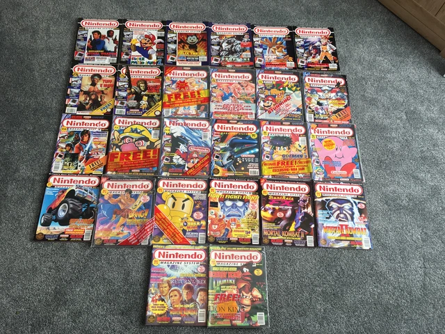 ISSUES 1-30 OF Nintendo Magazine System excellent condition snes £199. ...
