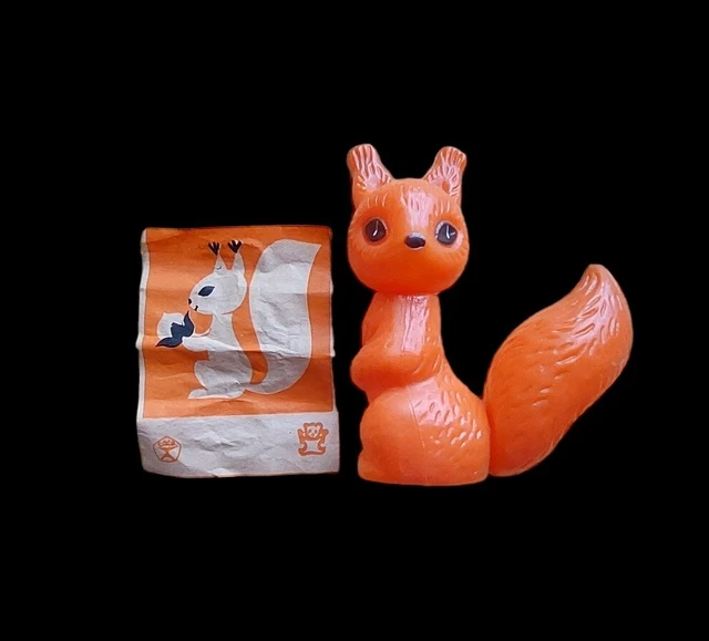 1970'S VINTAGE USSR Russian Soviet Plastic Toy SQUIRREL $45.00 - PicClick
