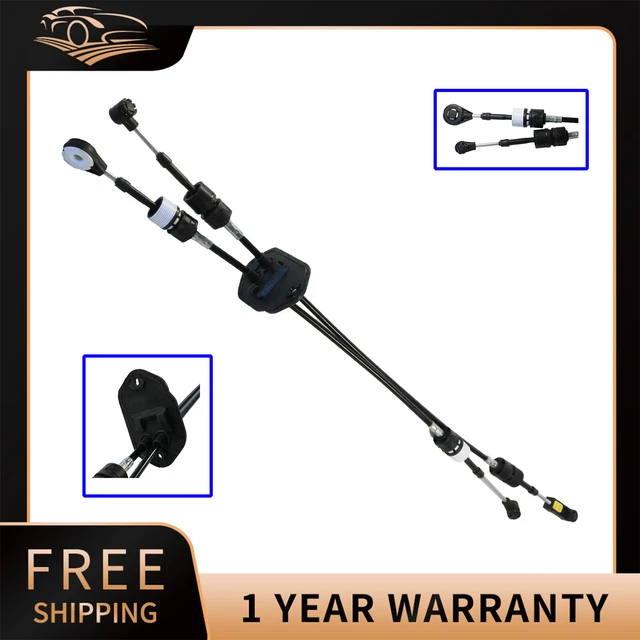 GEAR CHANGE SHIFT Selector Cables 5 Speed For Ford Transit Mk7 2.4 ...