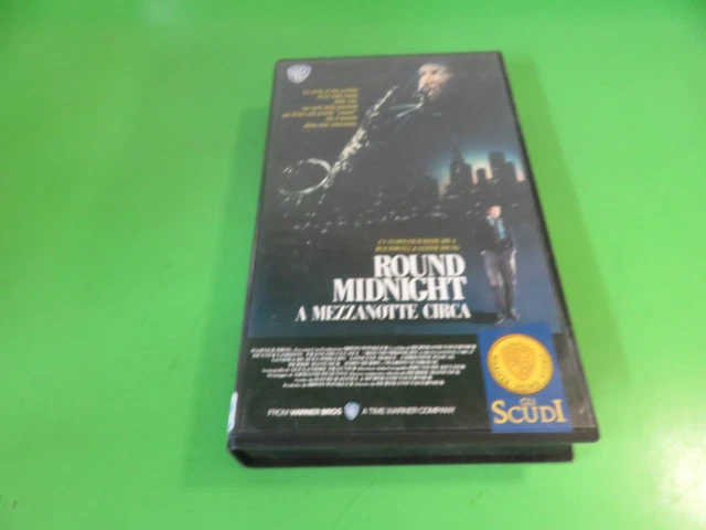 FILM VHS PAL 1991 ROUND MIDNIGHT a mezzanotte circa Warner Home Video ...